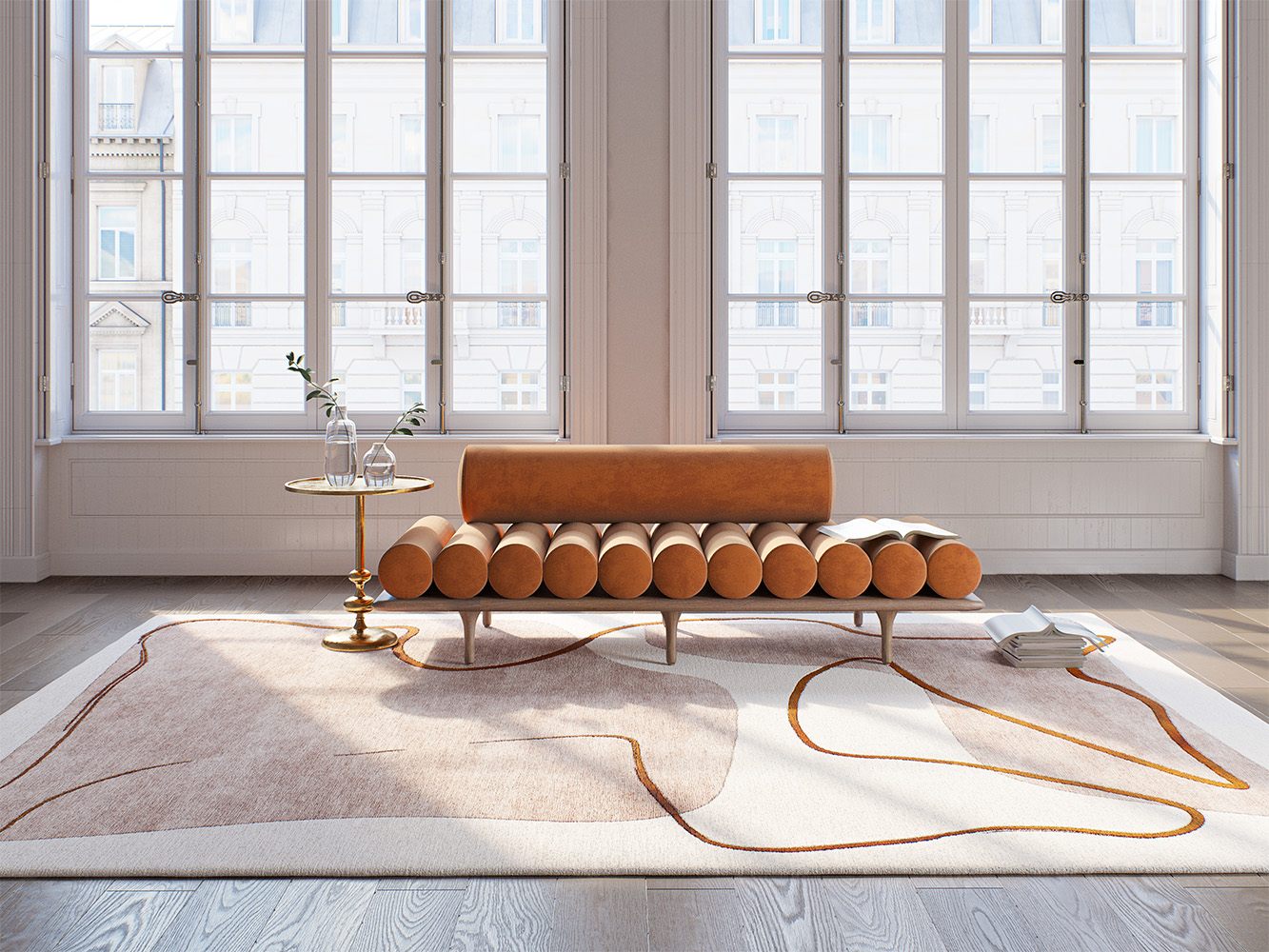 Astras Silk Wool Blend Rug | Scott Group Studio | Trade